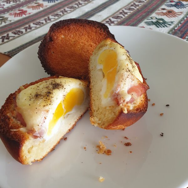 Recept: Broodje eitje uit de oven - Het getikte eitje