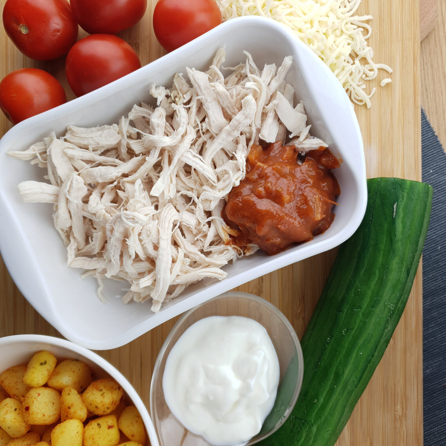 Recept: BBQ pulled chicken kipsalon - Het getikte eitje